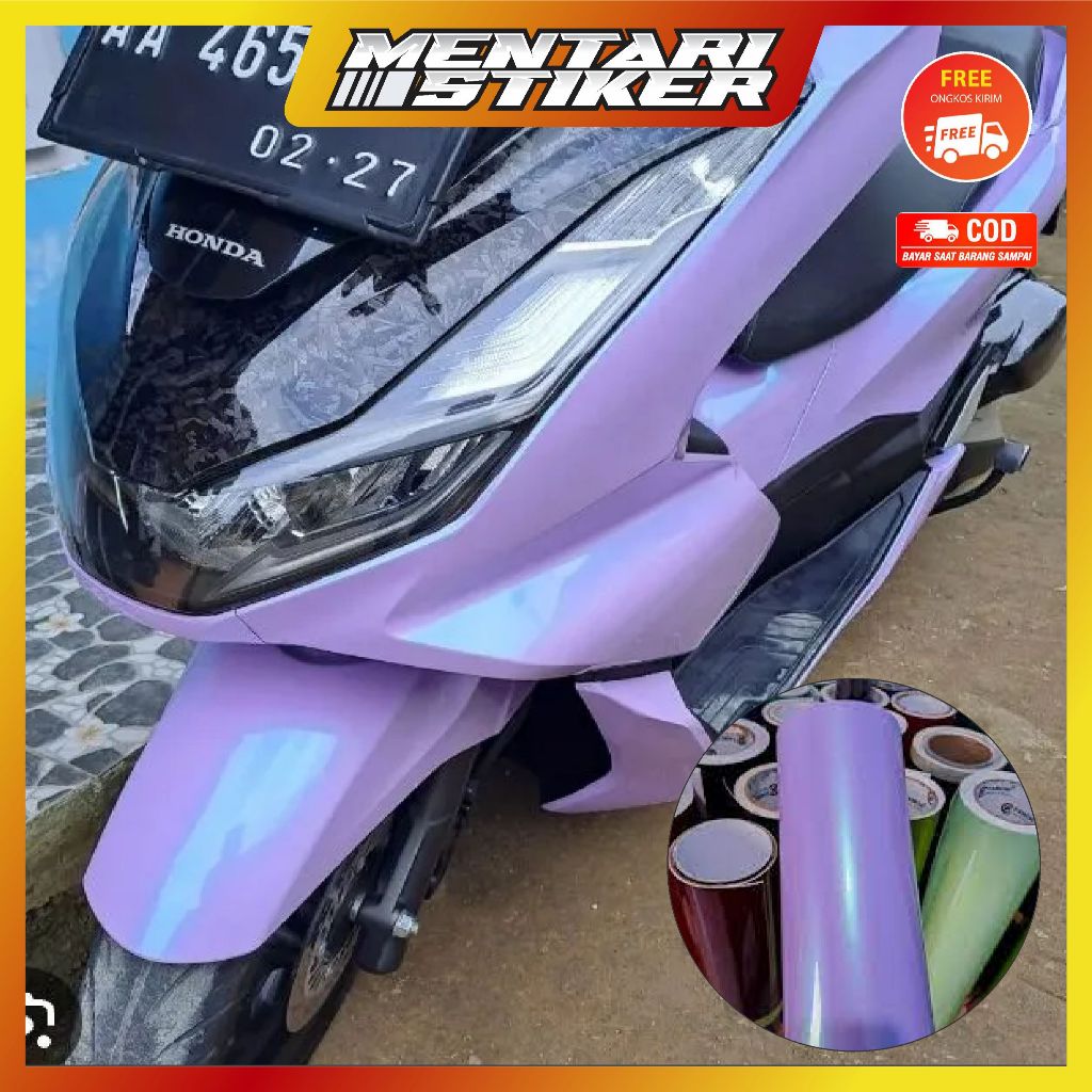 Jual Sticker Skotlet Ungu Lilac Lembayung Untuk Variasi Body Motor ...