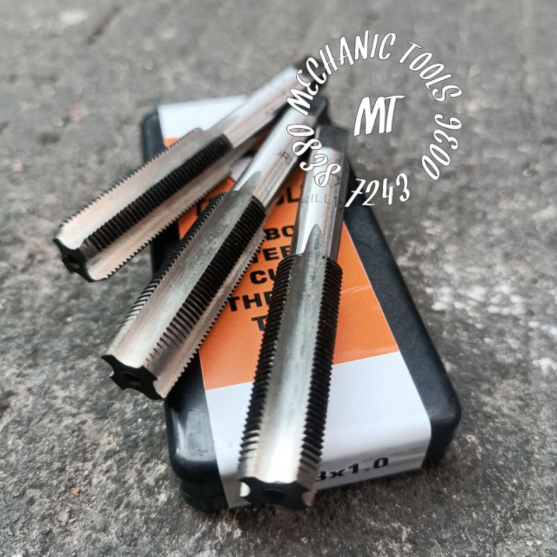 Jual Mata Hand Tap M13 x 1.0 mm Triangle carbon steel thread Cut Tap ...