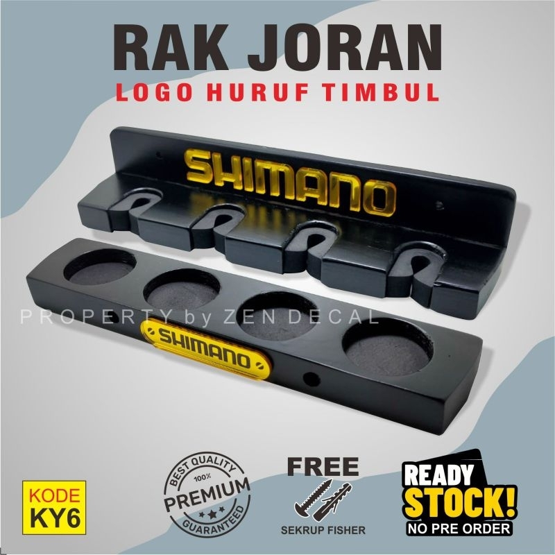 Jual Rak joran kayu rod holder atau rak tempat joran pancing | Shopee ...