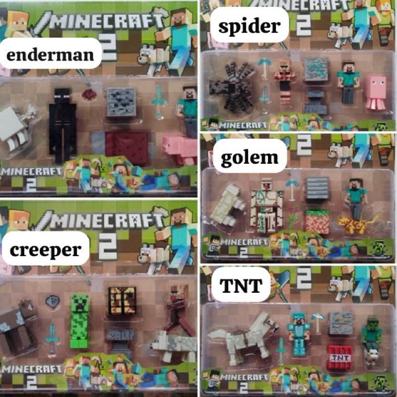 Jual MOMBABY1 Special Edition - Figure Minecraft series 2 / Figure ...