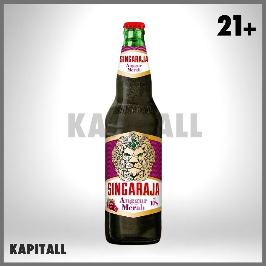 Jual BEER SINGARAJA ANGGUR MERAH 620ml | Shopee Indonesia