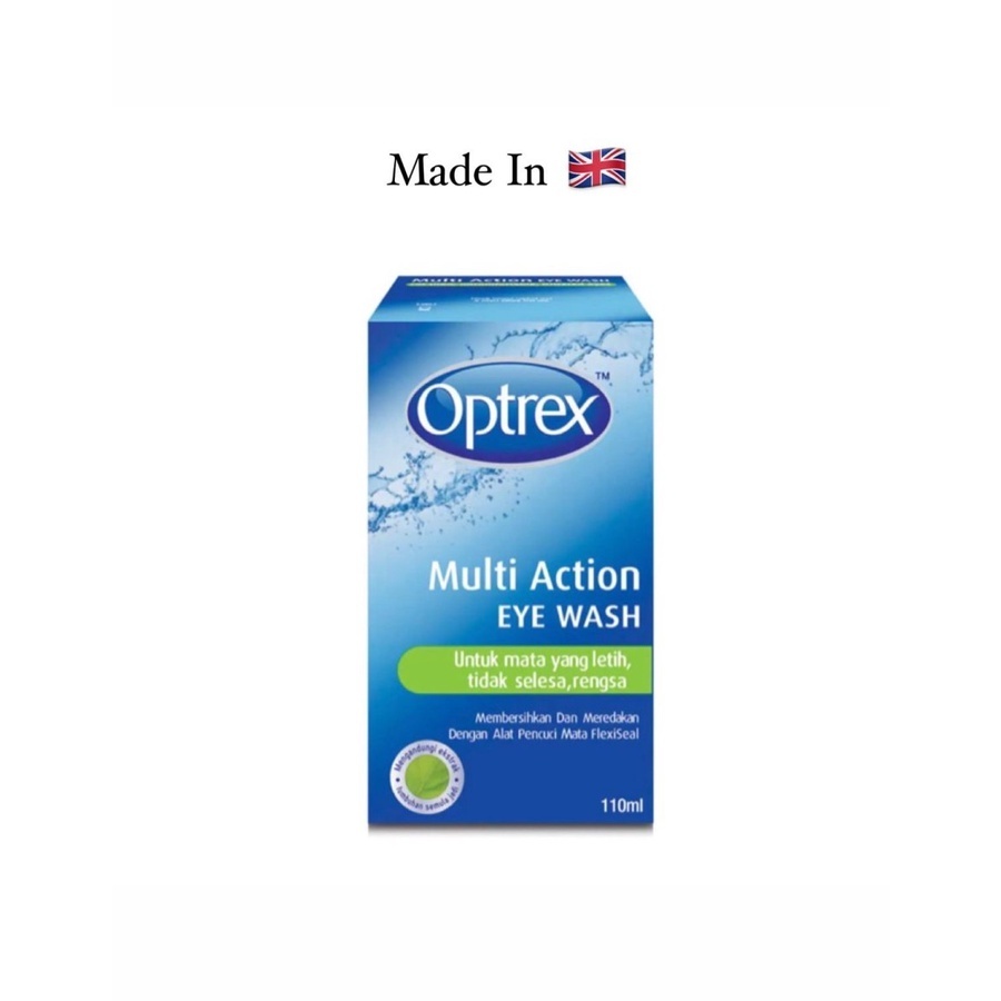 Jual Optrex Multi Action Eye Wash 110ml | Shopee Indonesia