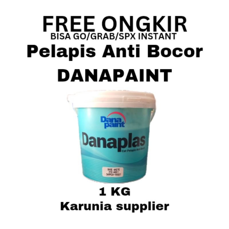 Jual READY STOK|CAT PELAPIS ANTI BOCOR DANAPLAS DANAPAINT 1KG|CAT ...