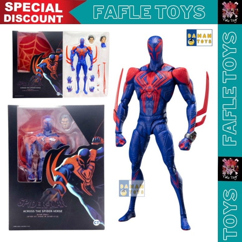 Jual SHF Spiderman Spider Man 2099 Spiderman Across the Spider Verse / Figure Marvel CT ...