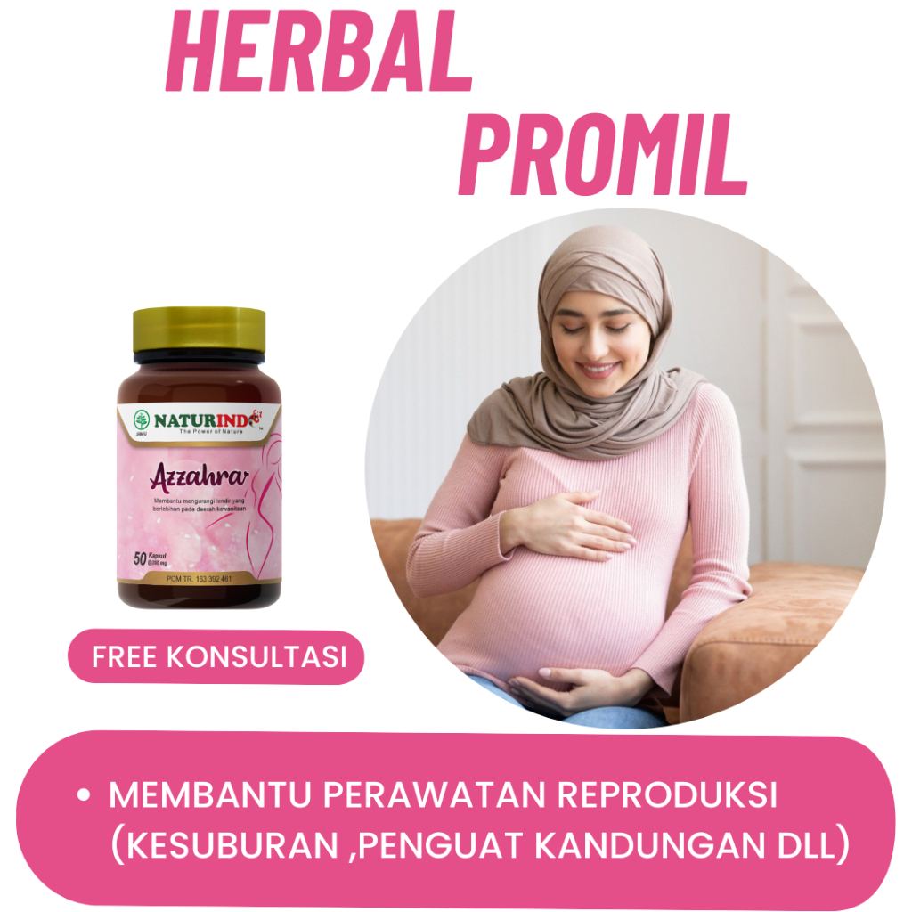 Jual Promil Penguat Kandungan Obat Penyubur Kandungan Herbal Naturindo ...