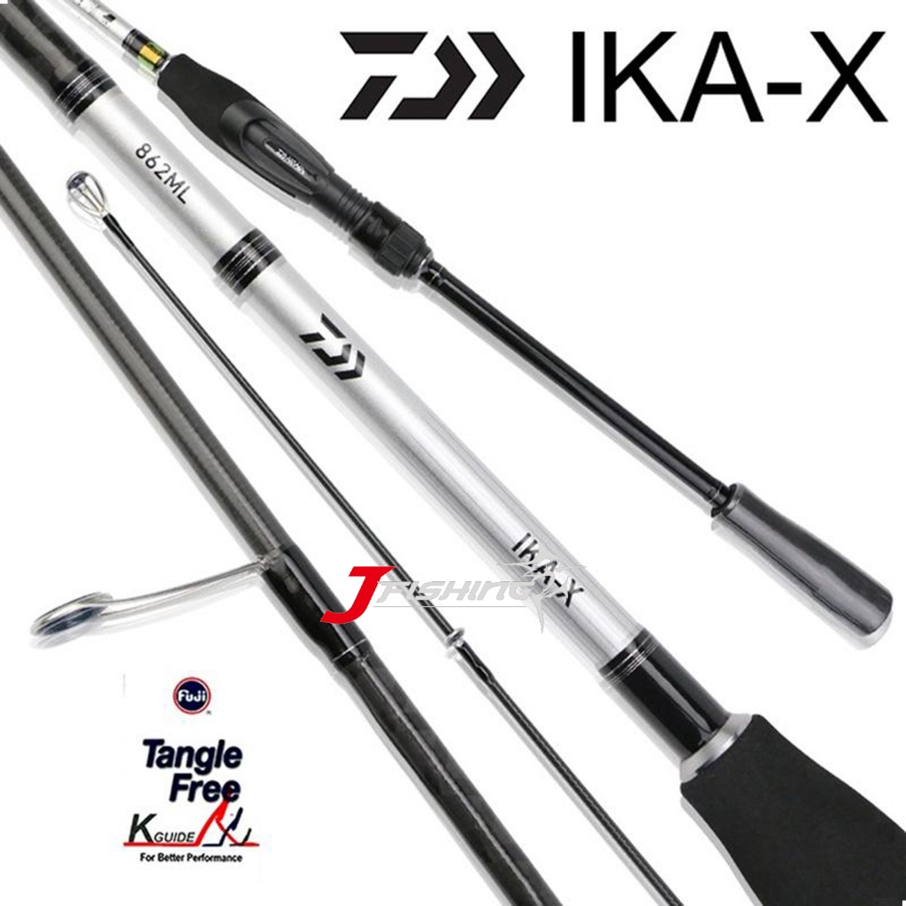 Jual Joran DAIWA IKA X 862ML 832LML | Spinning | Eging Rod | Cumi | Resmi | Shopee Indonesia