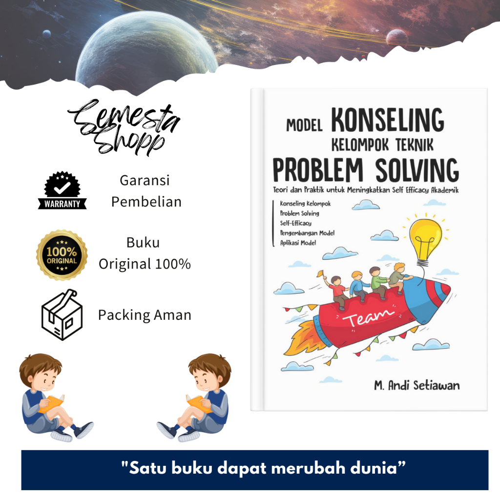 Jual Buku Model Konseling Kelompok Teknik Problem Solving, Teori dan ...