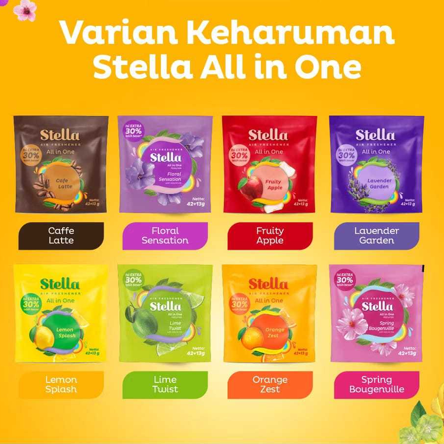 Jual Stella Pengharum Ruangan 42gr + 13gr | Shopee Indonesia