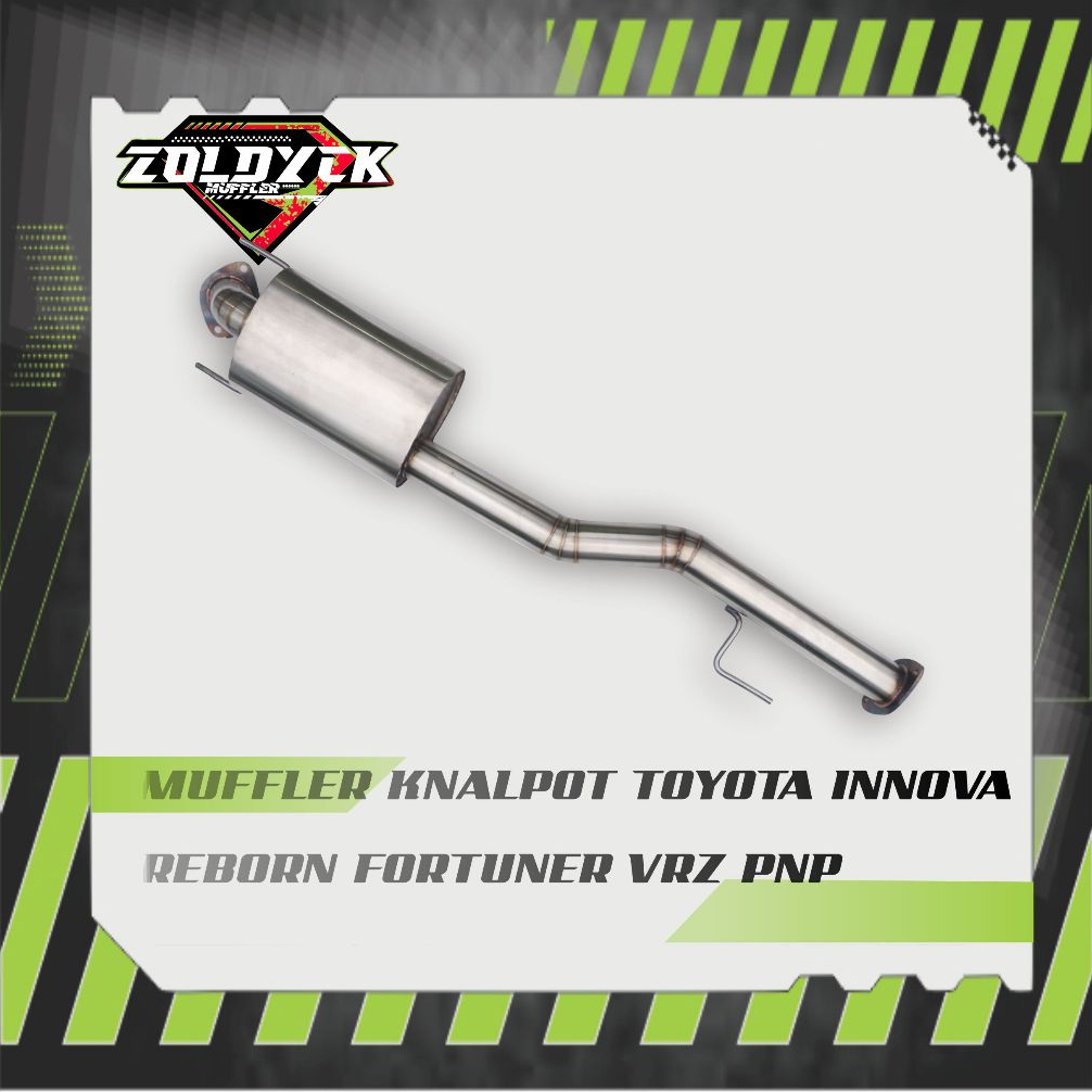 Jual MUFFLER KNALPOT TOYOTA INNOVA REBORN FORTUNER VRZ PNP | Shopee ...