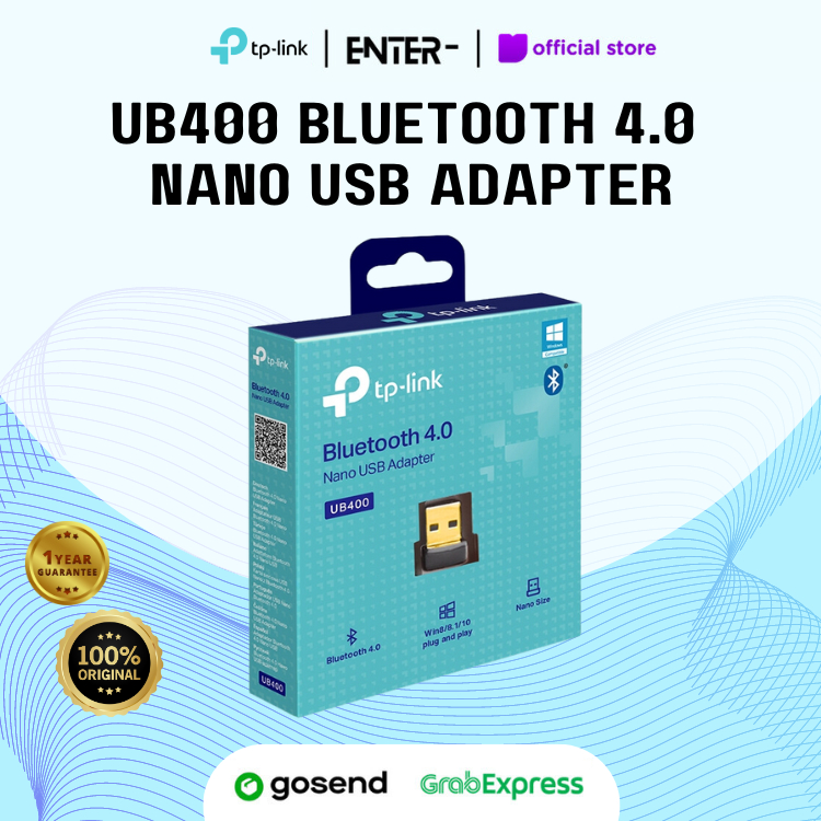 Jual TP-LINK UB400 BLUETOOTH 4.0 NANO USB ADAPTER | Shopee Indonesia