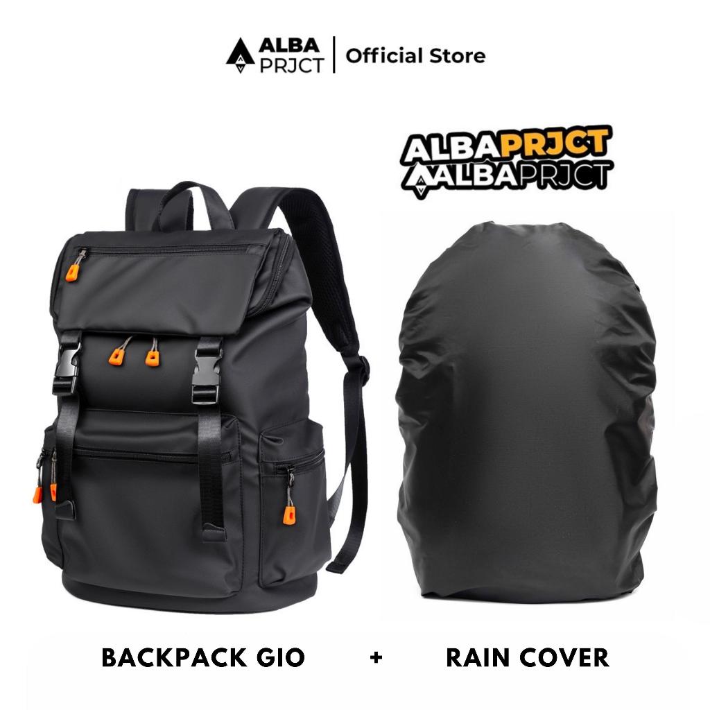 Jual Alba Project - BUNDLING BACKPACK GIO + RAINCOVER - Tas Ransel ...