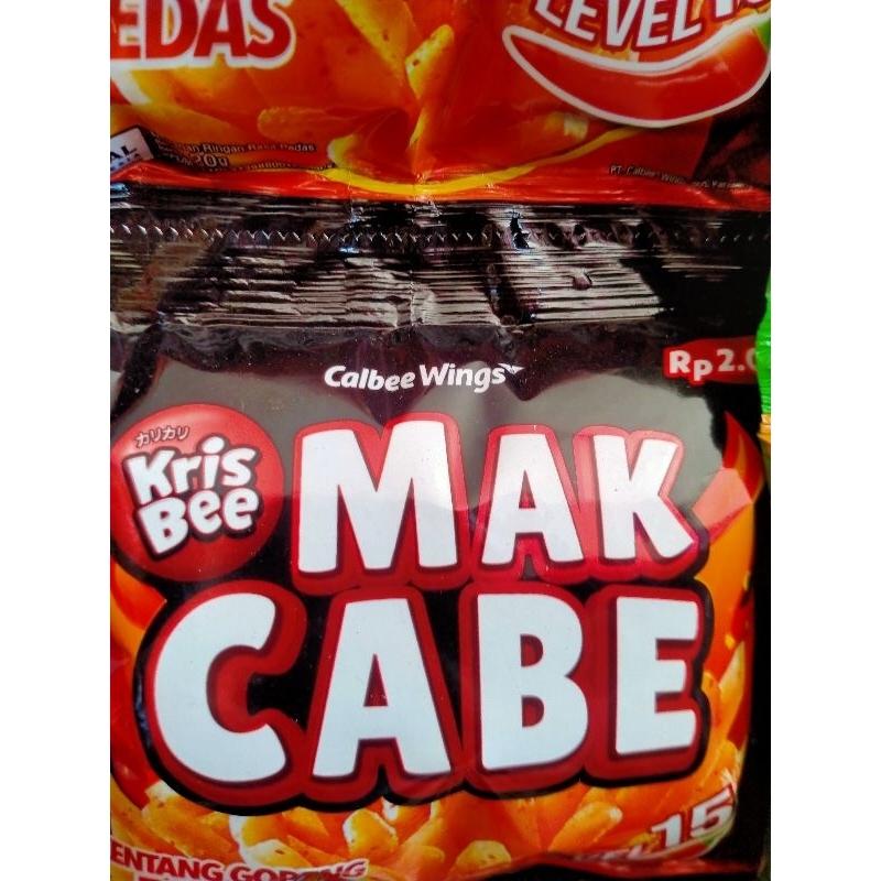 Jual Mak Cabe Kris bee kentang goreng pedas/10pcs | Shopee Indonesia