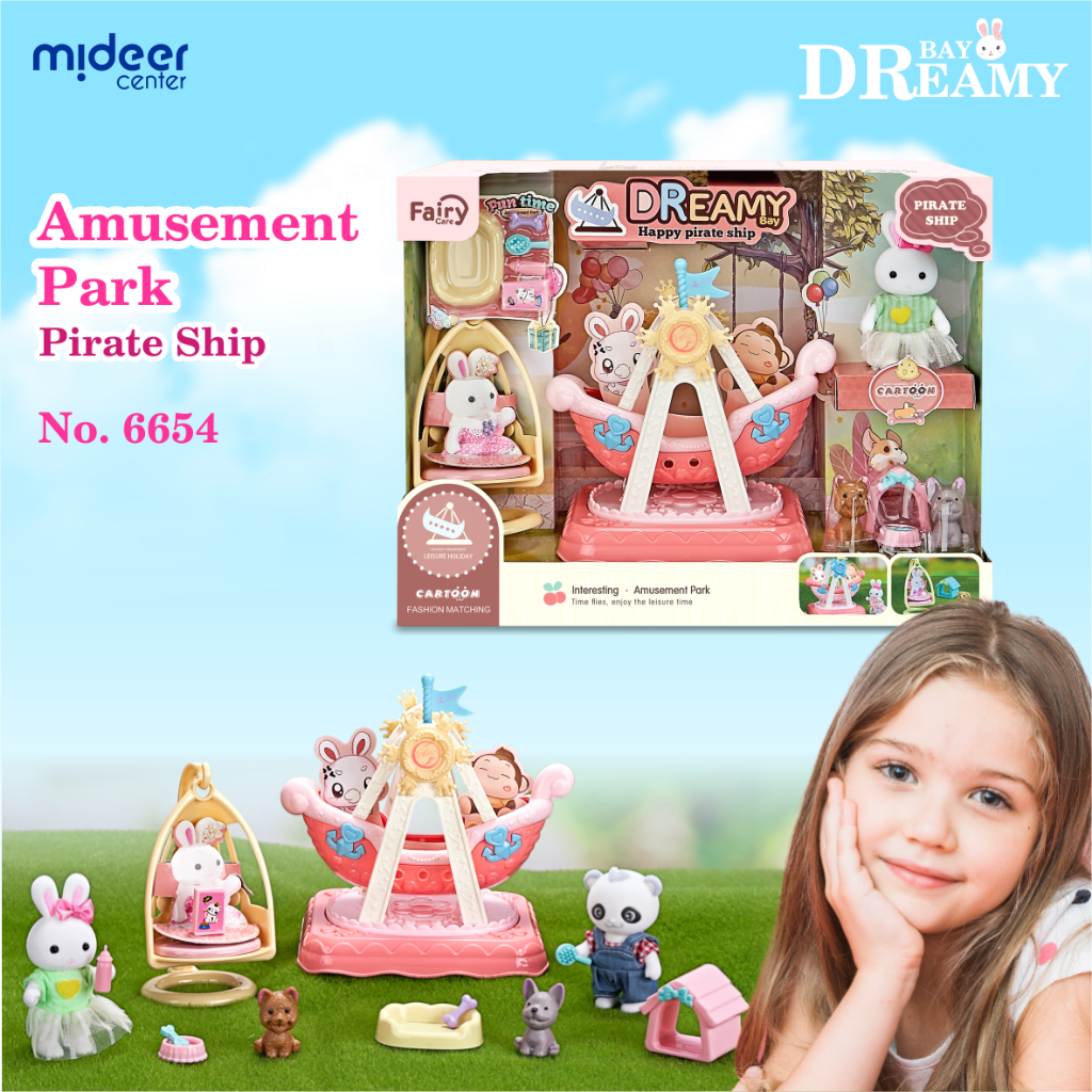 Jual Pretend Play Mainan Rumah Rumahan Playhouse Doll Boneka Kelinci ...