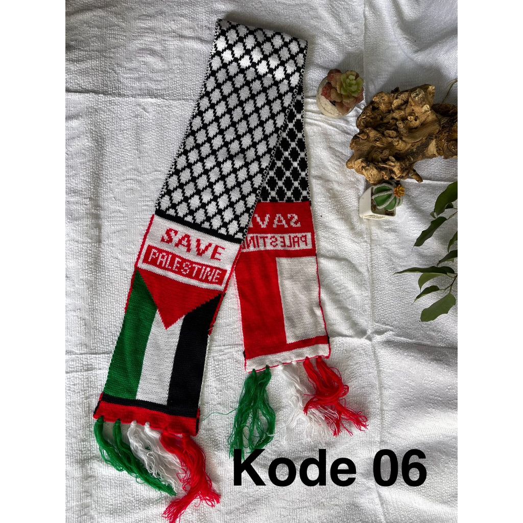 Jual syal Palestina syal palestine premium save al aqso kode 06 ...
