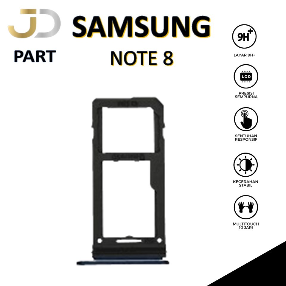 Jual SIMTRAY - TEMPAT SIMCARD SAMSUNG NOTE 8/ N950 / N950FD 2 SIM SLOT ...