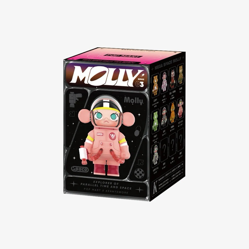 Jual Mega Space Molly 100% Series 3 Blind Box POP MART | Shopee Indonesia