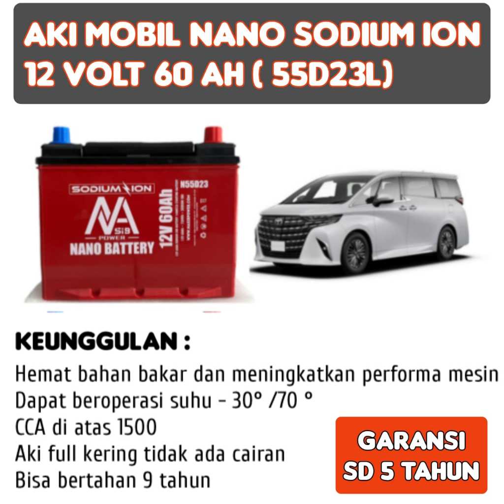 Jual Aki Mobil Alphard/New Serena/Fortuner Bensin/X Trail/Camry ...