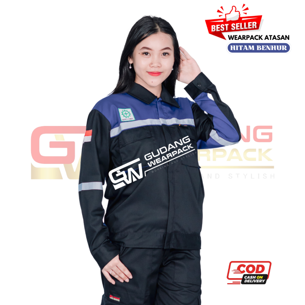 Jual WEARPACK ATASAN Gudang Wearpack - Baju Kerja Seragam Proyek Warna ...
