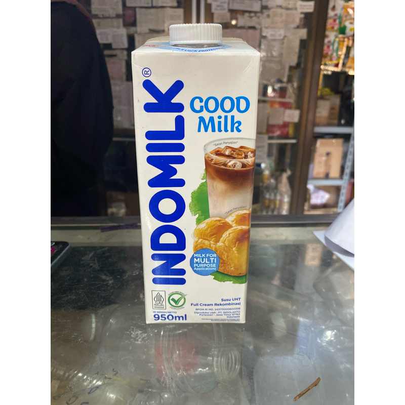 Jual INDOMILK GOOD MILK SUSU UHT 950 ML | Shopee Indonesia