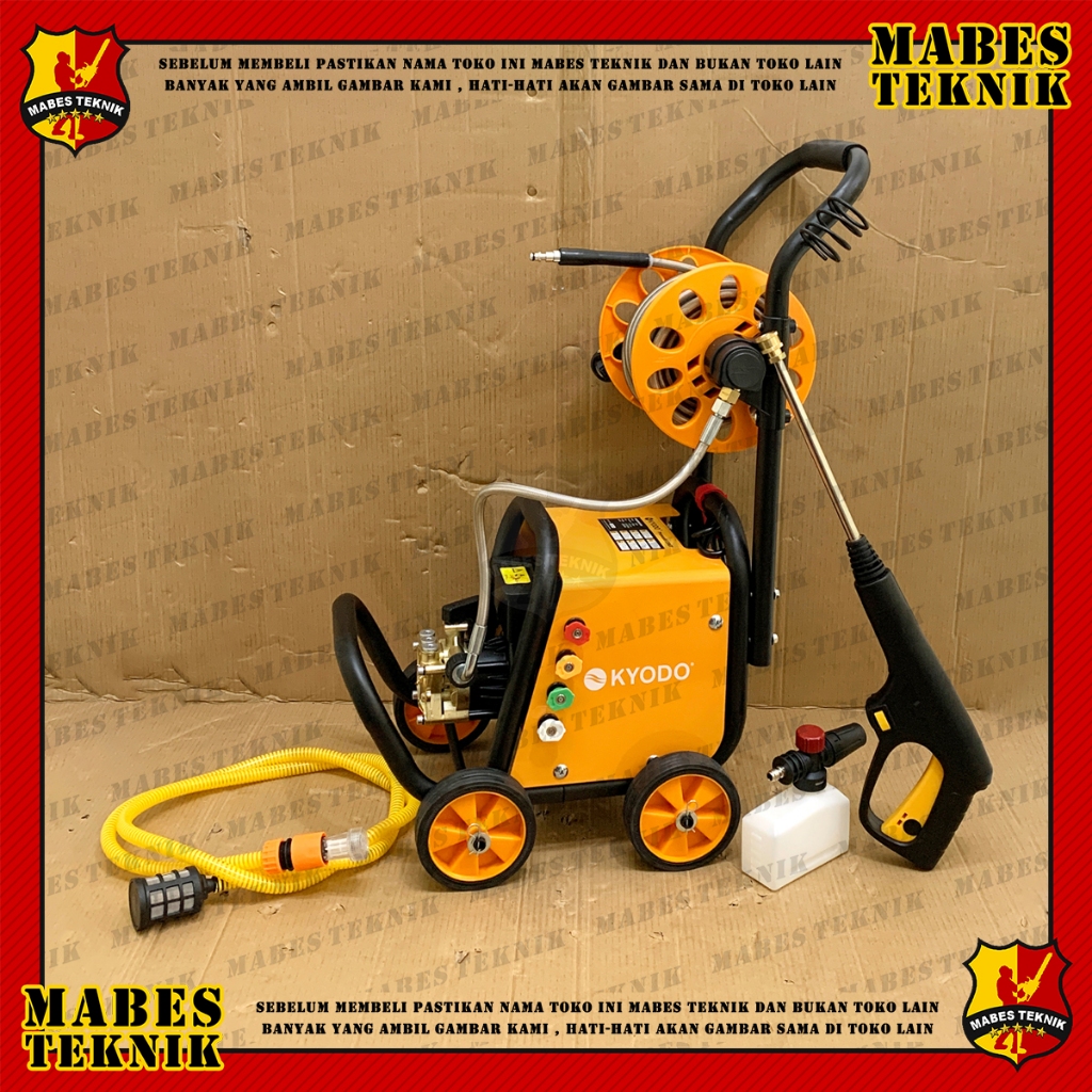 Jual PRESSURE WASHER KYODO PROWASH 120GT ALAT MESIN STEAM CUCI MOBIL ...
