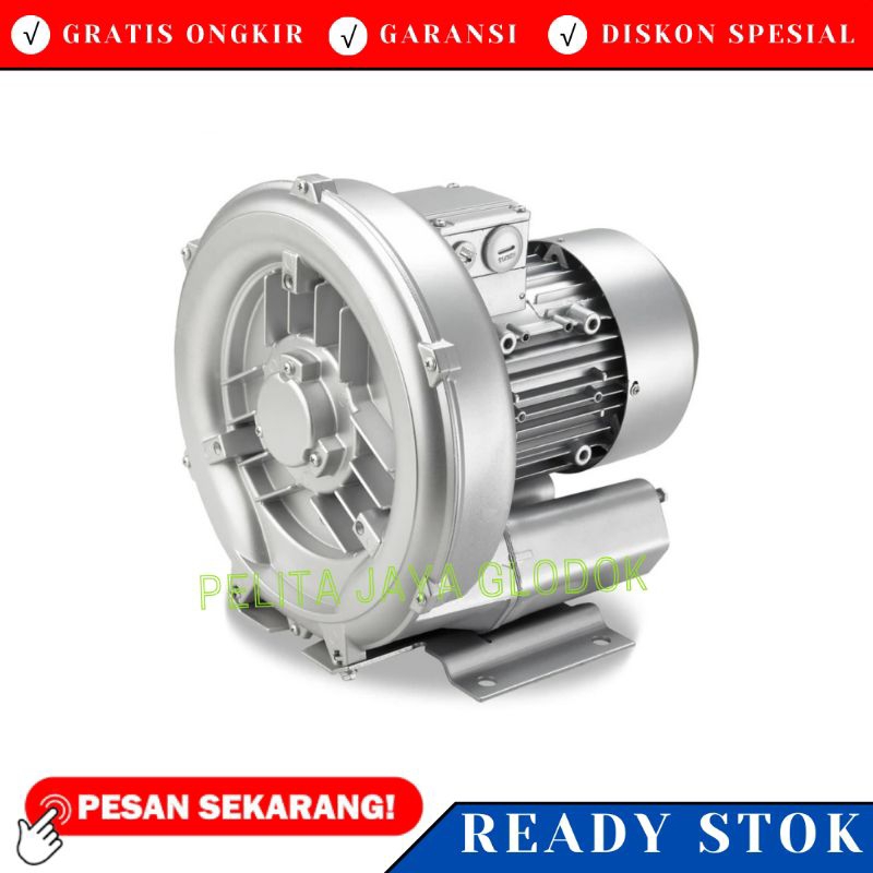 Jual Ring Blower Tambak Ipal Vortex ROTOR HB.2200 2,2Kw 3Hp 380V ...