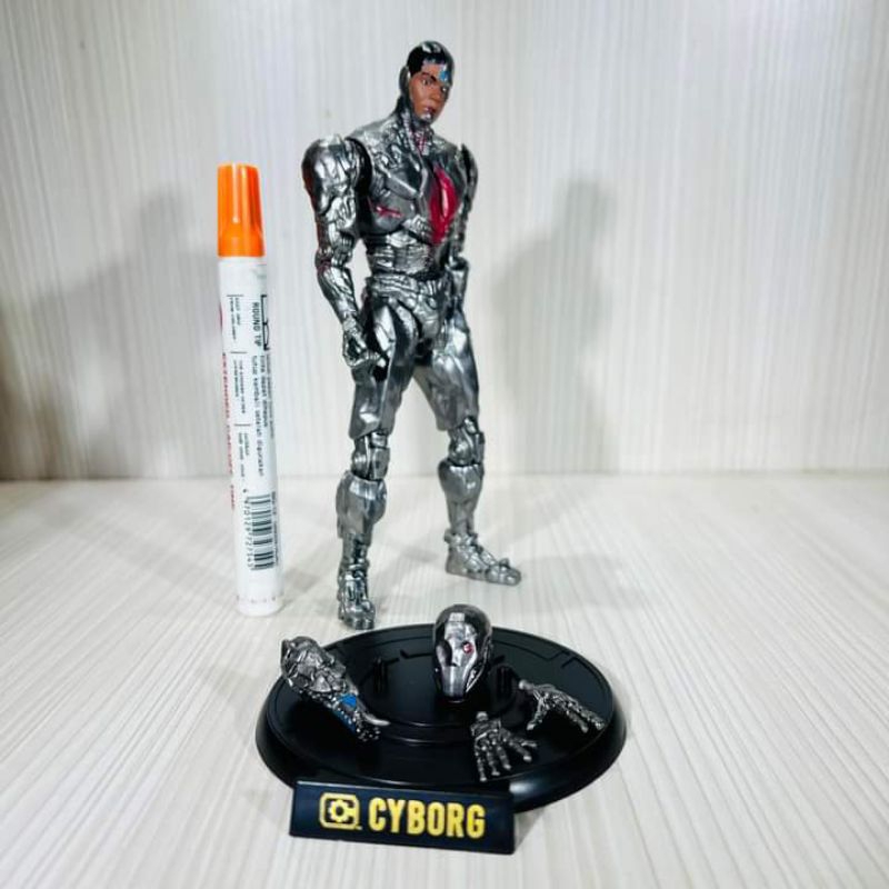 Jual Mainan action figure cyborg dc comics justice league zack snyder ...