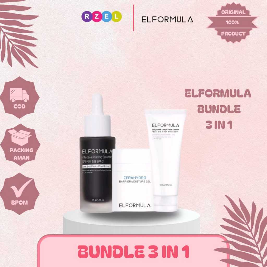 Jual ELFORMULA Intensive Care Bundle 3in1 - Facial Cleansing + Peeling ...