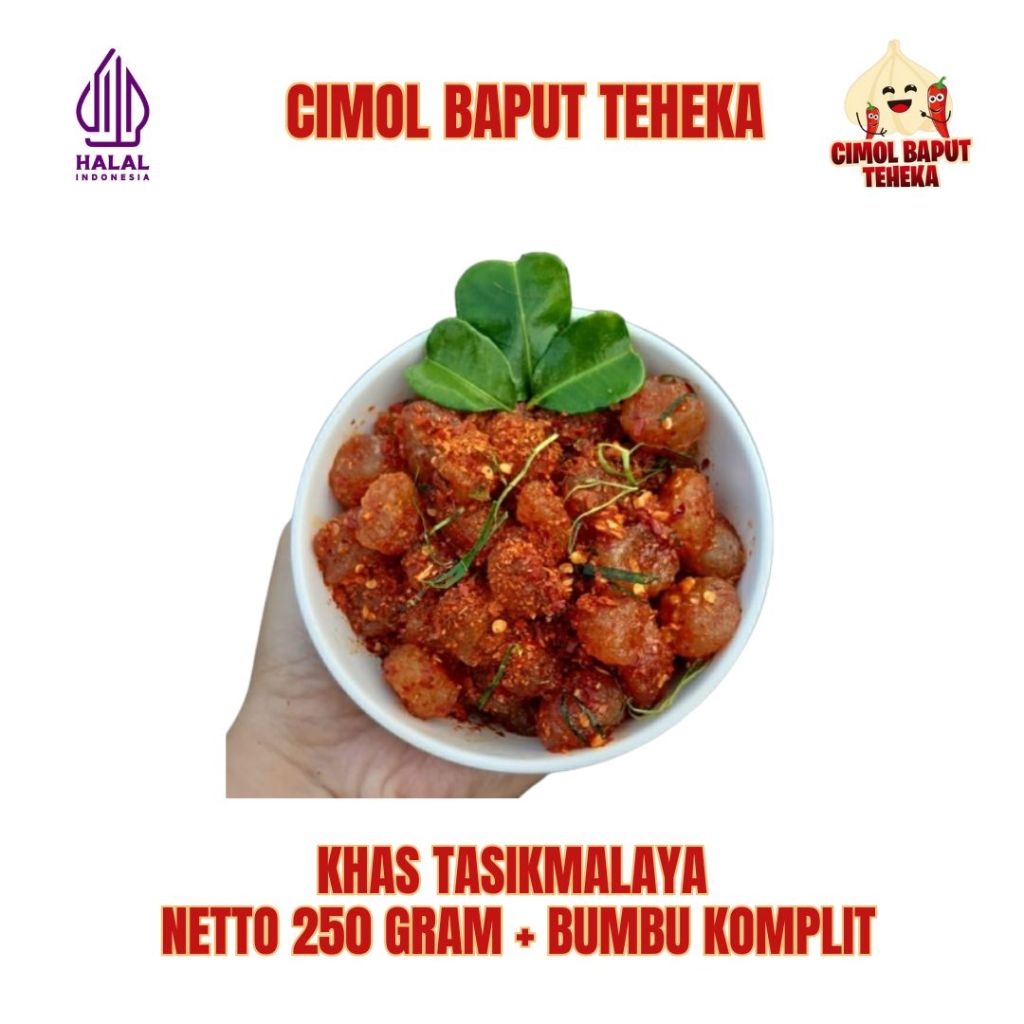 Jual CIMOL BAPUT TEHEKA KHAS TASIKMALAYA CIMOL MENTAH ANEKA RASA ...