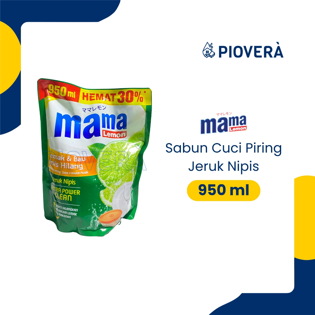 Jual Mama Lemon Sabun Cuci Piring Jeruk Nipis Pouch 950 ml | Shopee ...