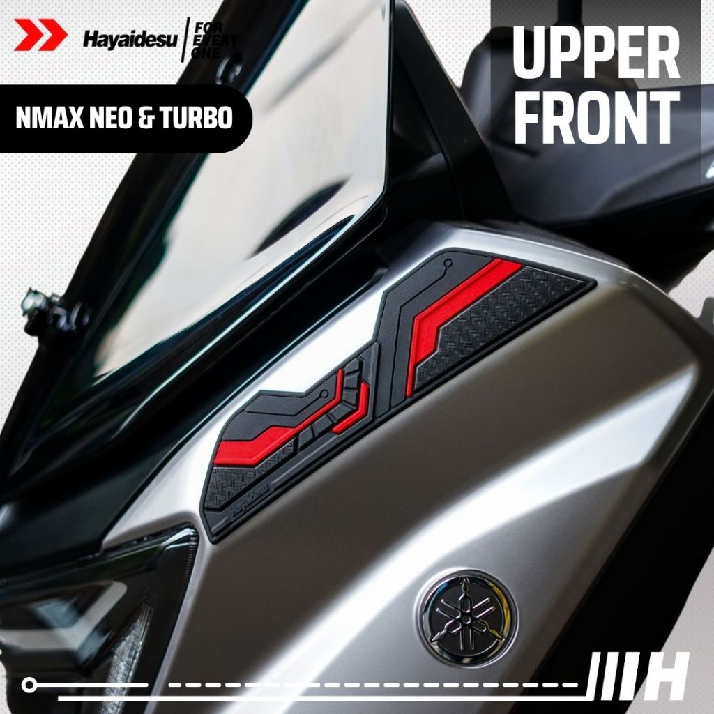 Jual Yamaha NMAX NEO & TURBO Upper Front Cover Aksesoris Stiker Emblem ...