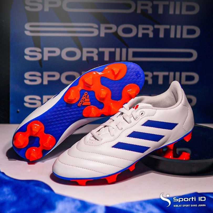 Jual Sepatu Bola Adidas Goletto VIII FG - White Lucid Blue IH8298 ...