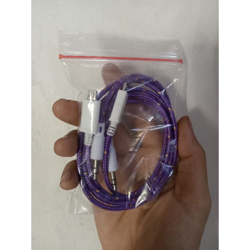 Jual kabel Jack input audio instrumen uk.3,5mm stereo to micro for ...