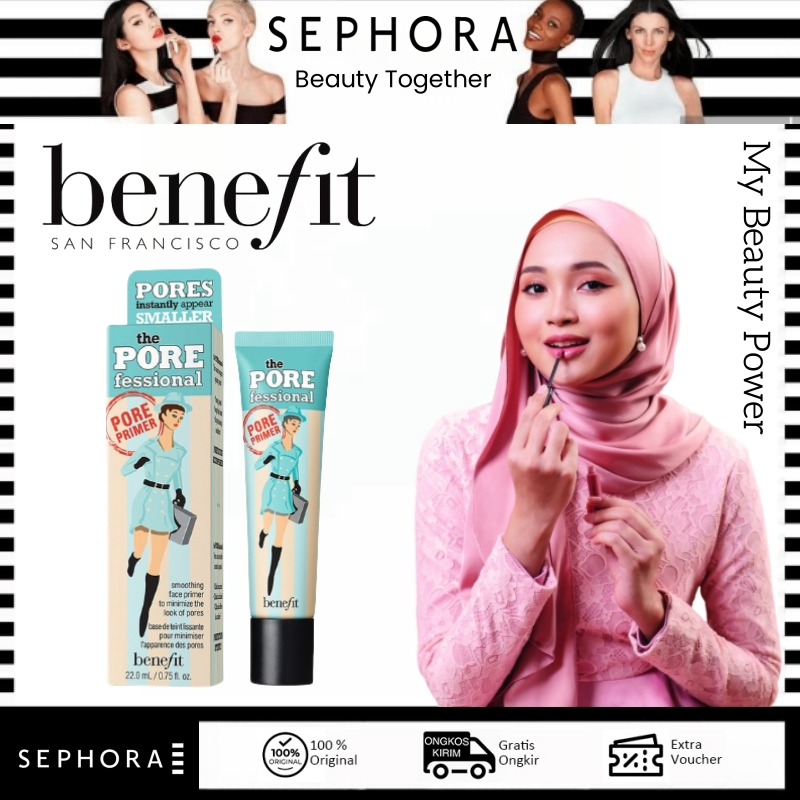 Jual SEPHORA - BENEFIT COSMETICS The POREfessional Face Primer 7.5ml ...