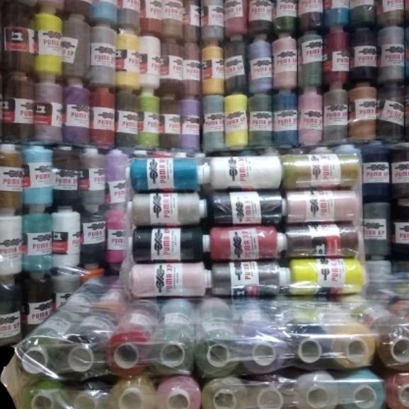 Jual Benang Jahit Set Warna Lengkap 1 Lusin 40/2 500 Yard / Benang ...