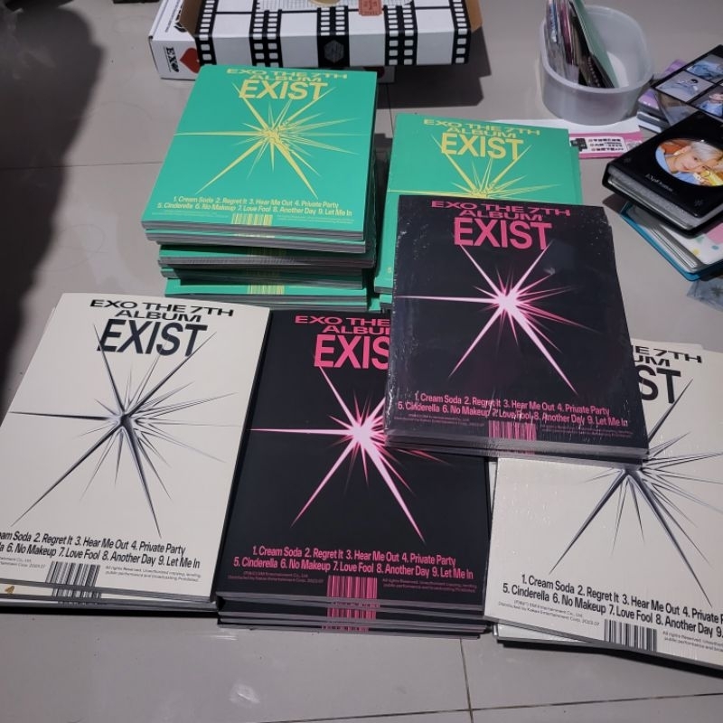 Jual EXO Exist Album Cream Soda GOOD CONDITION | Shopee Indonesia