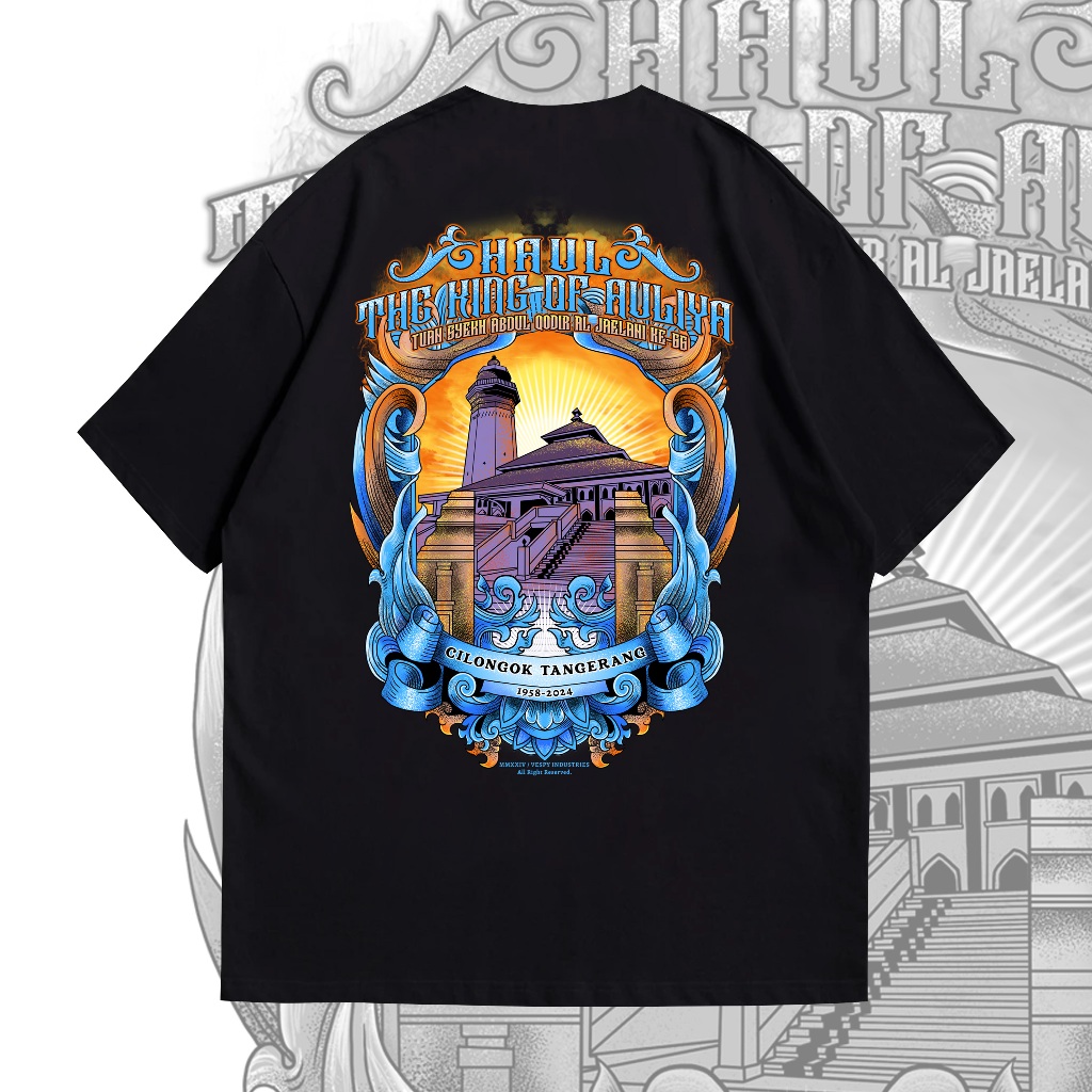 Jual VESPY - KAOS HAUL TUAN SYEKH ABDUL QODIR AL-JAELANI KE 66 TAHUN ...