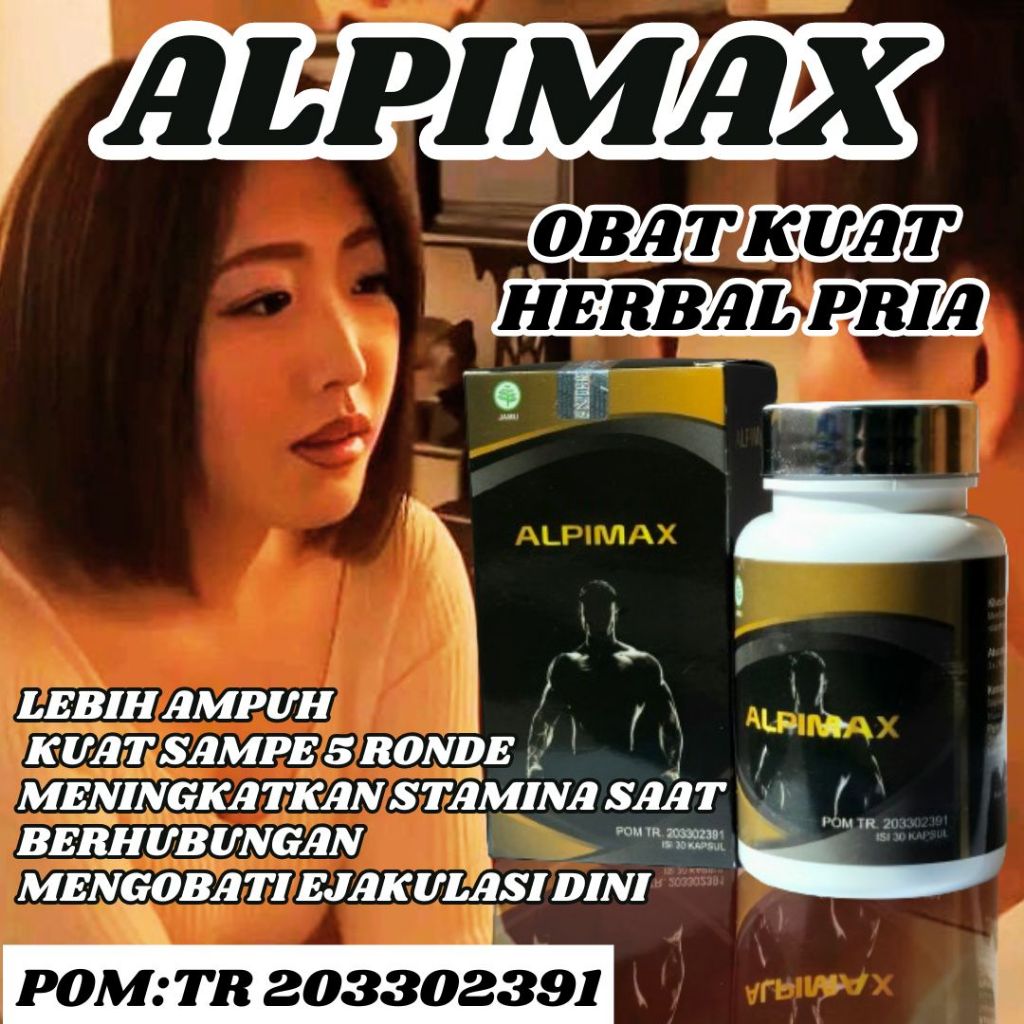Jual ALPIMAX BPOM OBAT KUAT HERBAL STAMINA PRIA TERBAIK PALING AMPUH ...