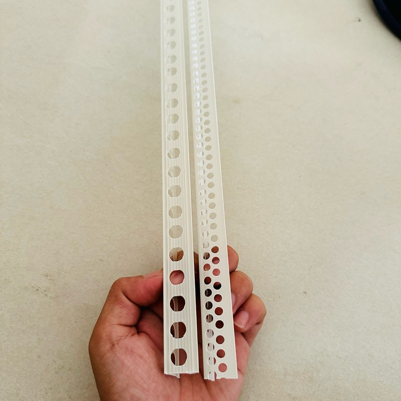 Jual Corner Bead pvc upvc sudutan dalam & sudut luar 100pcs tembok 2.4m ...