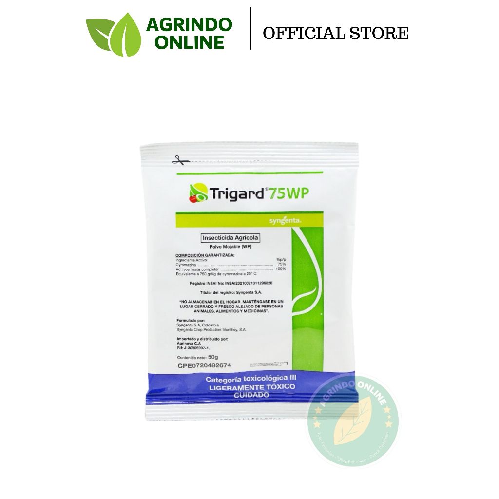 Jual INSEKTISIDA TRIGARD 75 WP kemasan 25gr dan 50gr | Shopee Indonesia