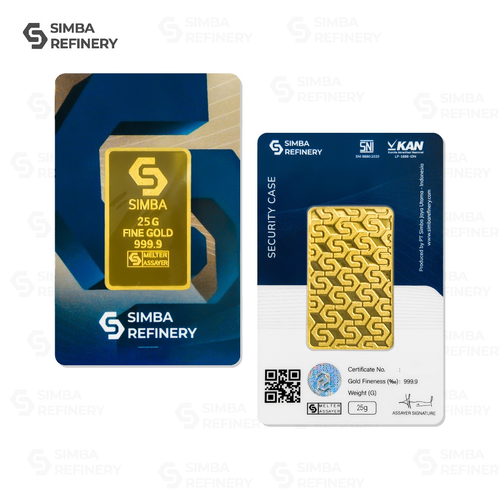 Jual Simba Refinery Logam Mulia 25 gr | Shopee Indonesia