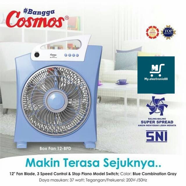 Jual COSMOS BOX FAN 12" (12-BFD) | Shopee Indonesia