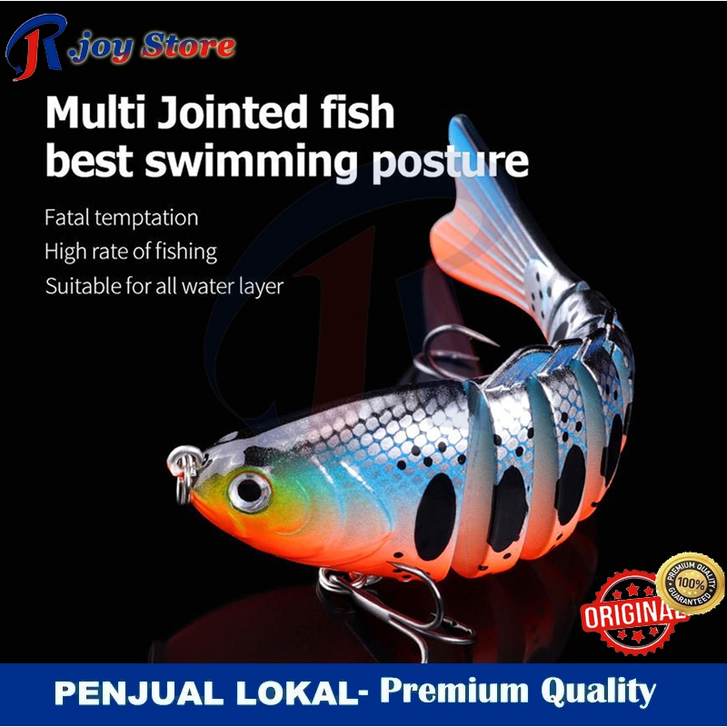 Jual Vansinoy Umpan Pancing Hard Bait Bentuk Ikan Imitasi 7 Bagian ...