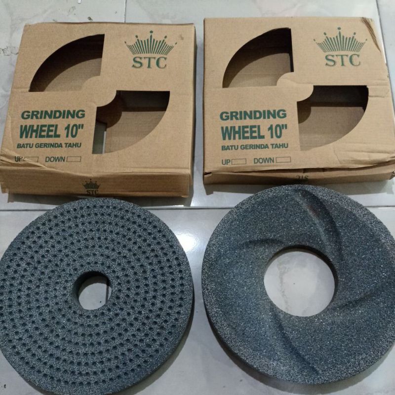 Jual Batu gerinda giling tahu atau kedelai stc 10 inch + bubble ...