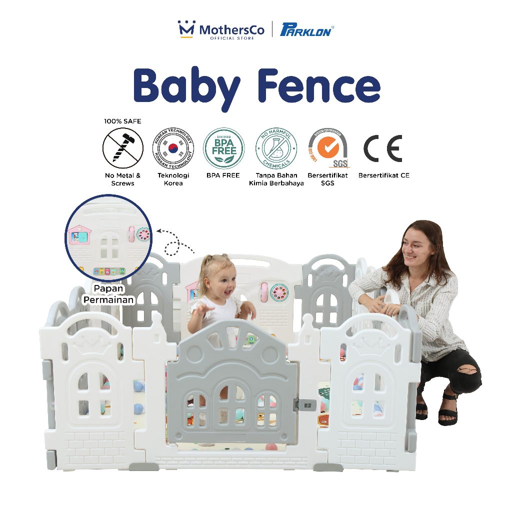 Jual Parklon Fence Magic Castle Pagar Bayi Pagar Anak Tempat Bermain ...