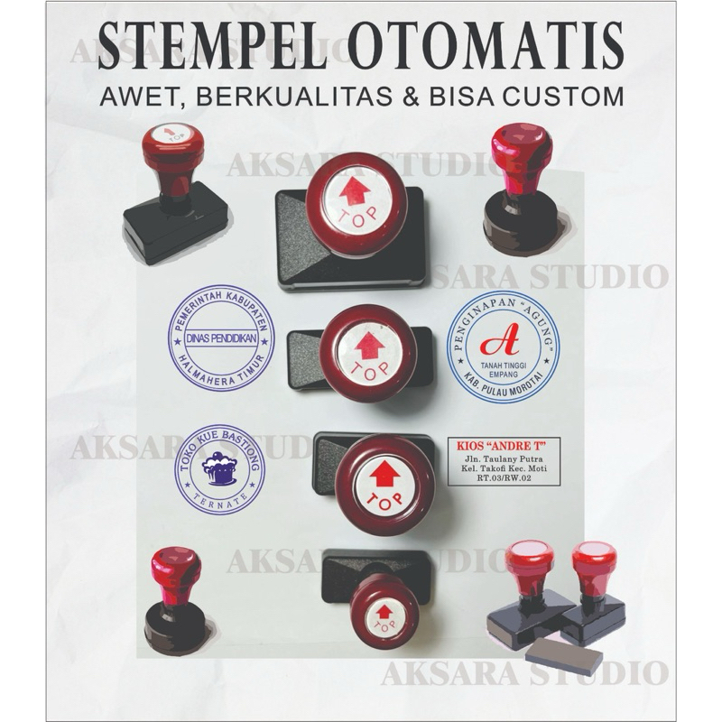 Jual Stempel Otomatis, Stempel Flash, Stempel Custom, Stempel Toko ...