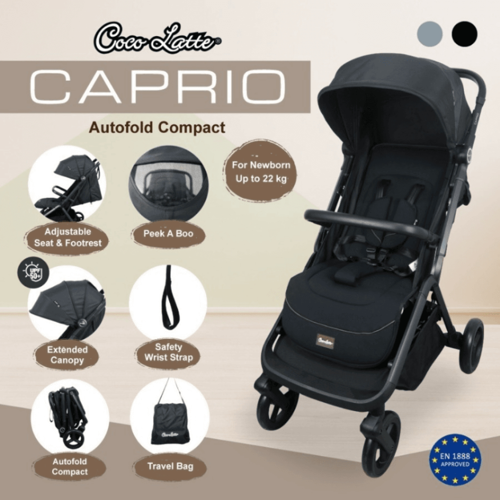 Jual COCOLATTE | Caprio Stroller/Stroller bayi | Shopee Indonesia