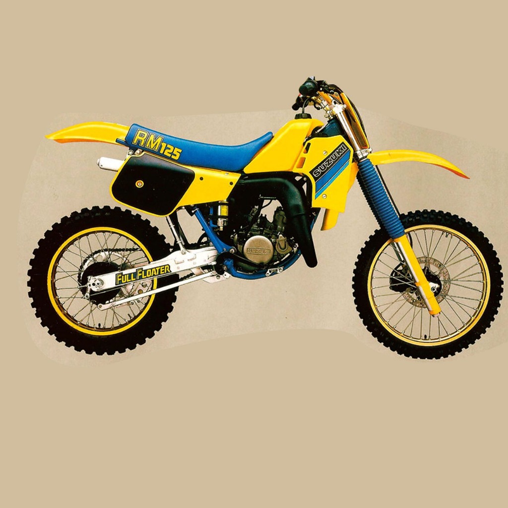 Jual Stiker Decal Suzuki RM125 RM 125 1985 Hatesix | Shopee Indonesia