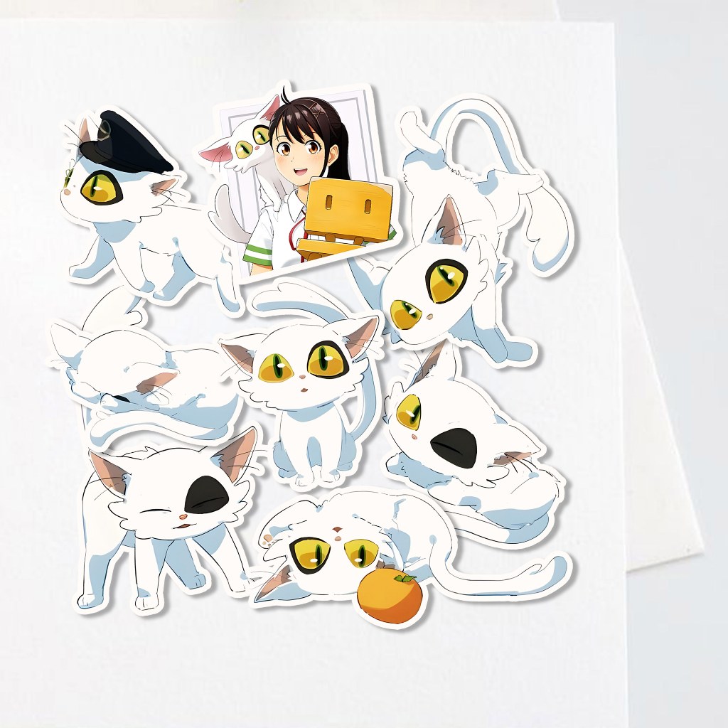Jual Sticker Suzume Daijin Aesthetic Stiker Waterproof (8pcs) | Shopee ...