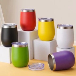 Jual TERMOS COFFE MUG EGG (telur) STAINLESS STEEL COFFEE AND TEA/MUG ...