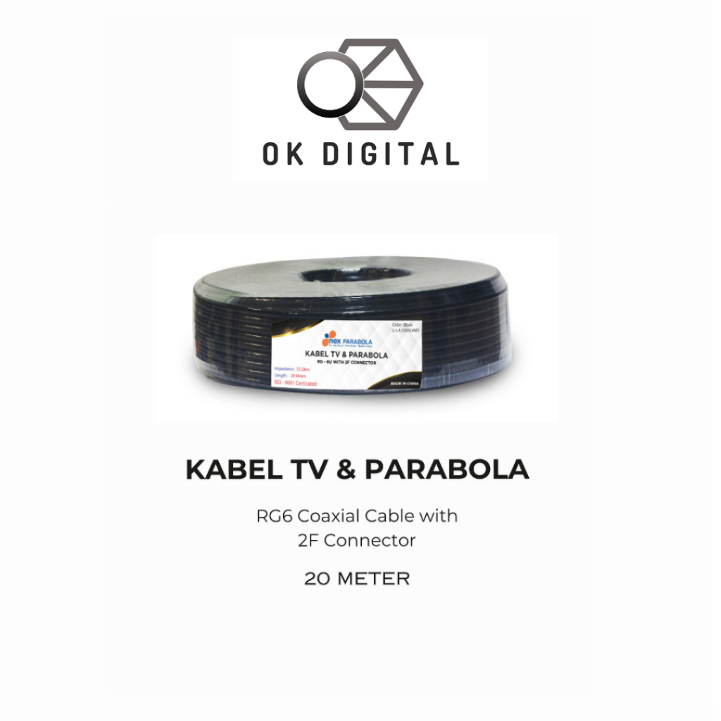 Jual Kabel Tv dan Parabola 20m | Shopee Indonesia